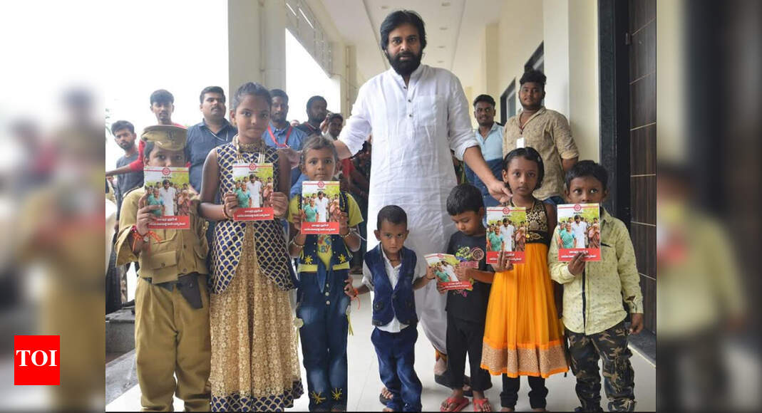 Janasena Manifesto: Pawan Kalyan releases Jana Sena manifesto vision document | Amaravati News ...