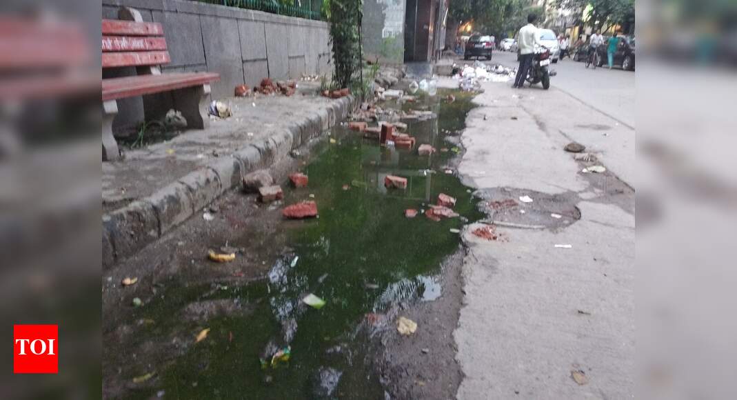 River outside loo - The Times of India