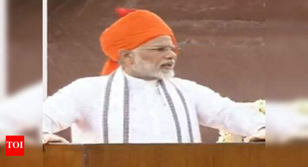 Modi speech today: PM Narendra Modi's Independence Day speech: Top ...