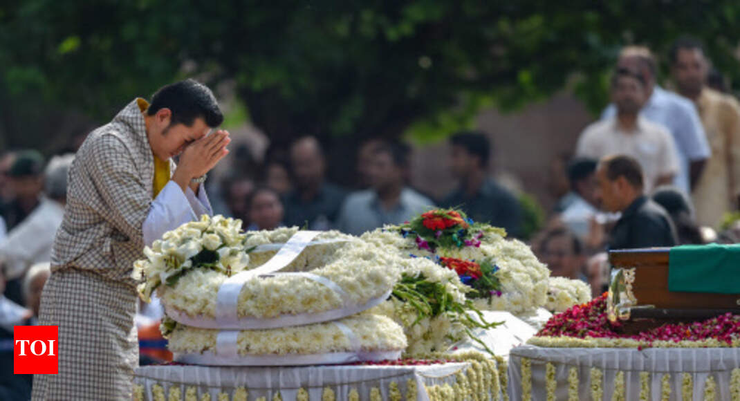 Foreign dignitaries attend Vajpayee’s last rites | India News - Times ...