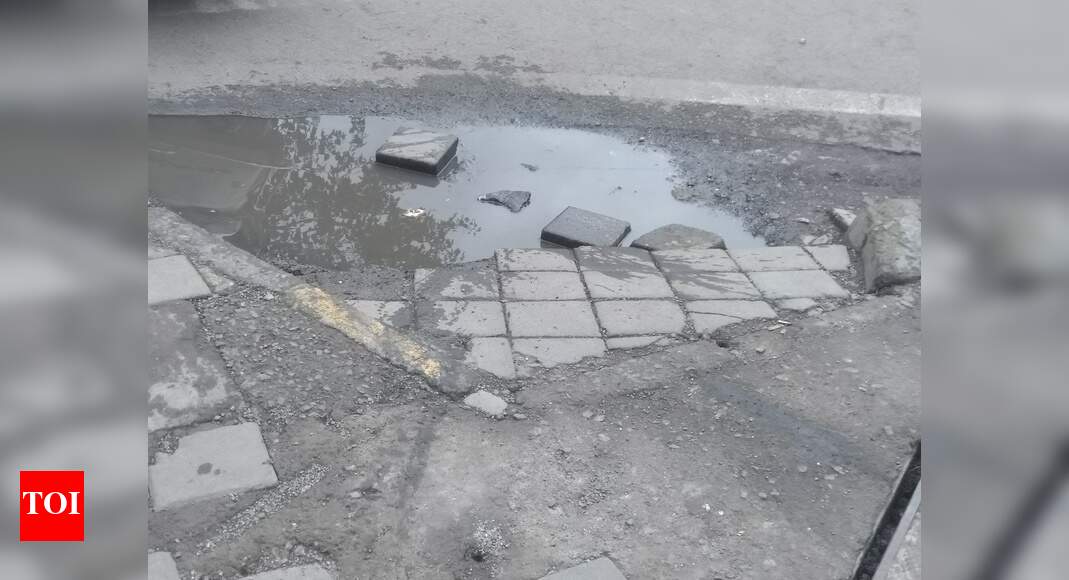 Broken Ramp - Residents Troubled - Times of India