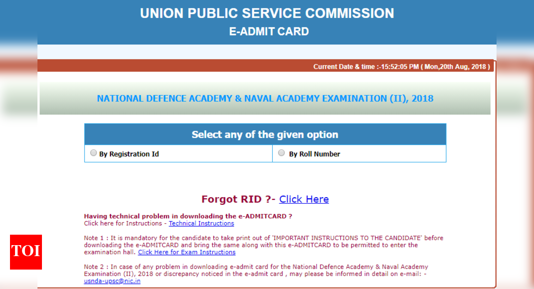 upsc-nda-and-na-exam-ii-admit-card-released-upsc-gov-in-download