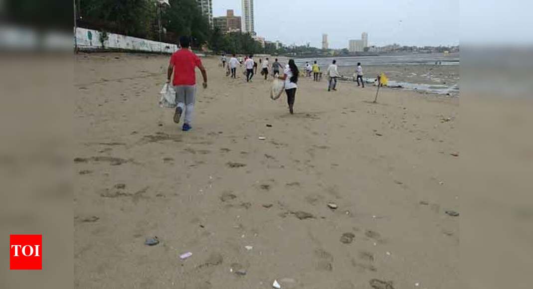 Dadar Beach sees the city's first 'beach-a-thon' for cleanliness ...