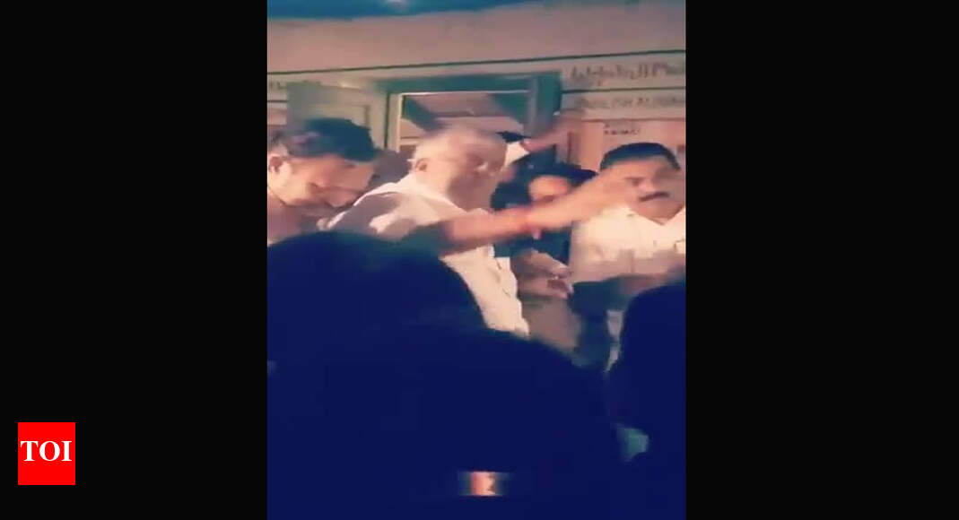 H D Revanna: Karnataka minister Revanna flings biscuits at victims ...