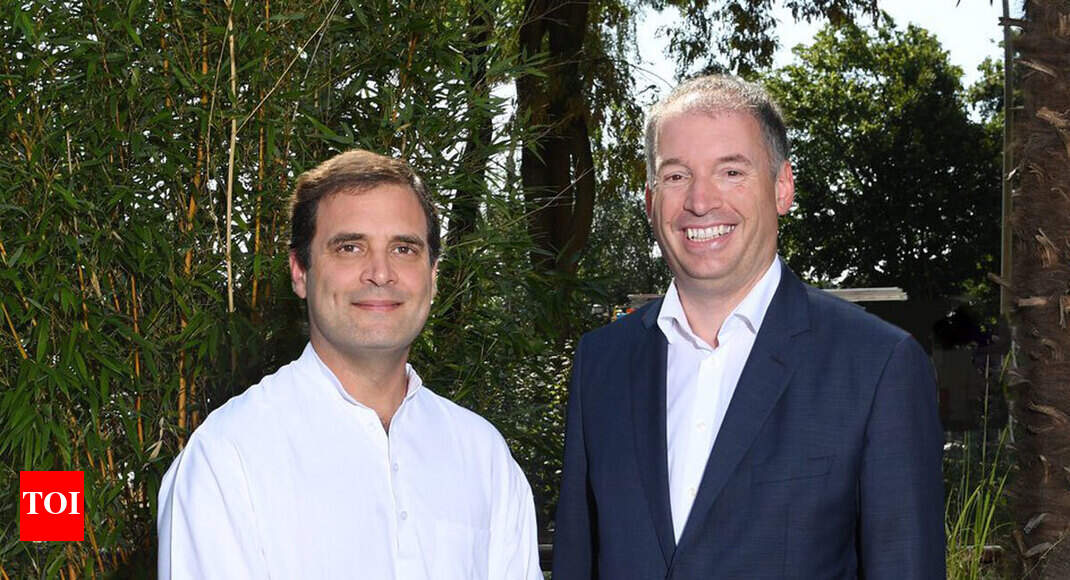 In Hamburg, Rahul discusses Kerala floods, GST with German minister ...