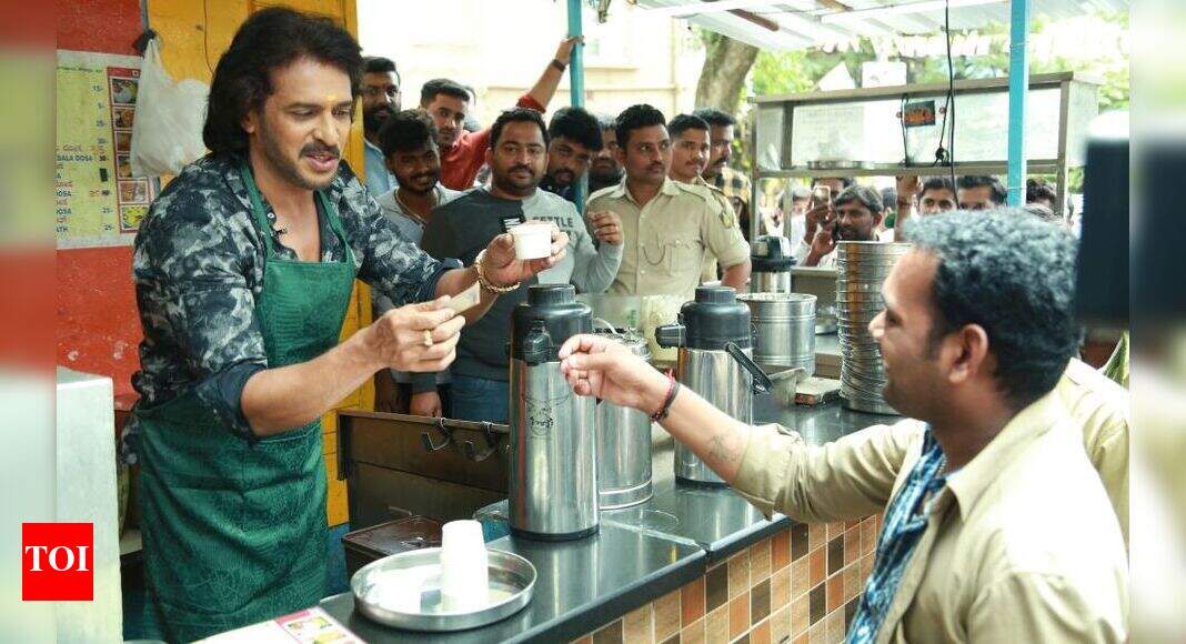 Upendra turns chef for TV show - Times of India