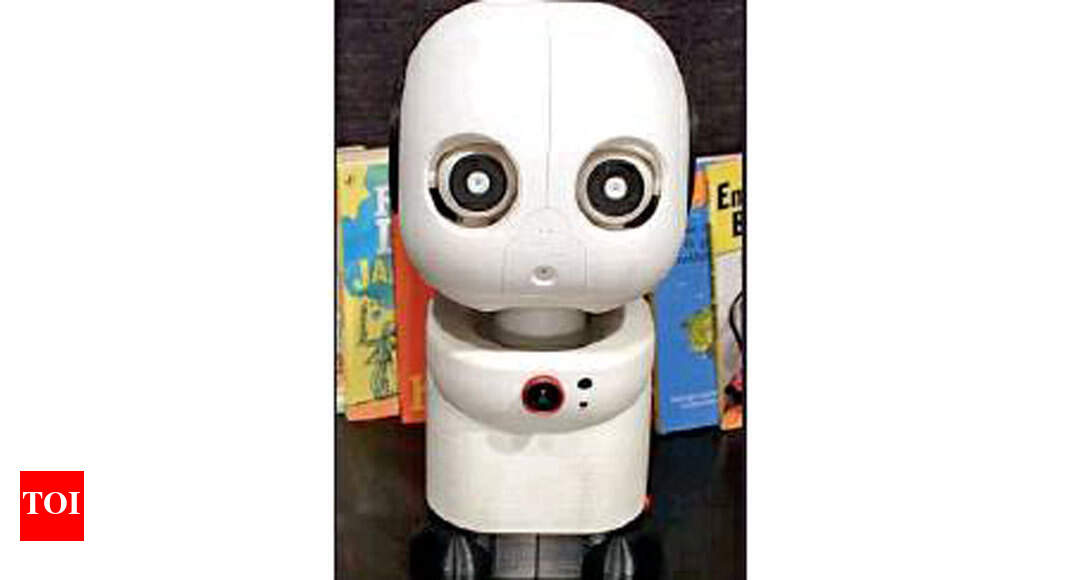 Robot buddy makes reading a lot more fun for children - Times of India