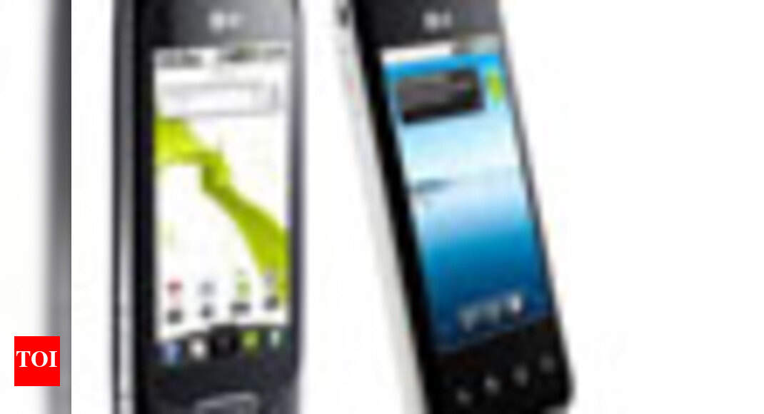 LG unveils Android-based Optimus smartphones - Times of India