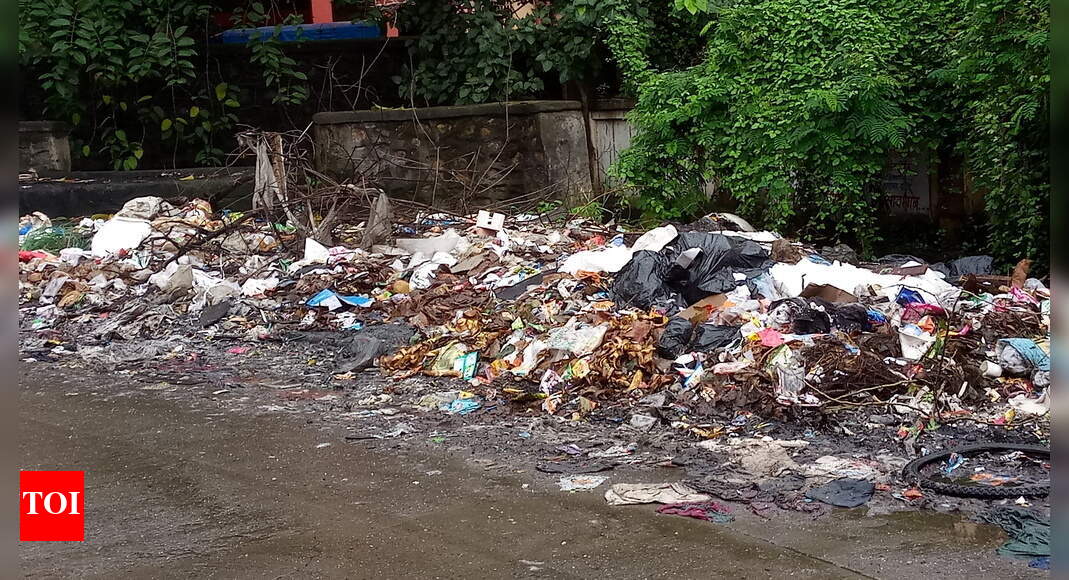 Garbage piling up - Times of India