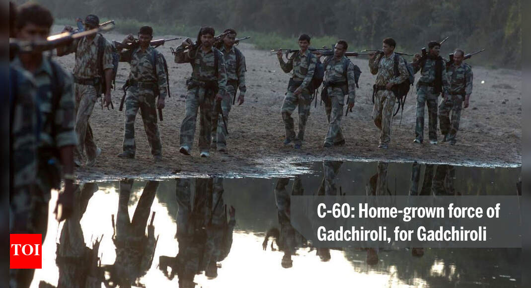 Tribal cop commandos show the way to fight Maoists - Times of India