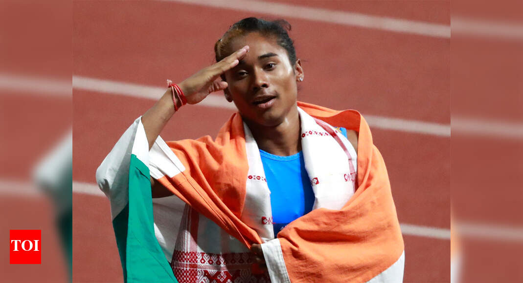 Asian Games: Hima Das, Muhammed Anas win 400m silver medals | Asian ...