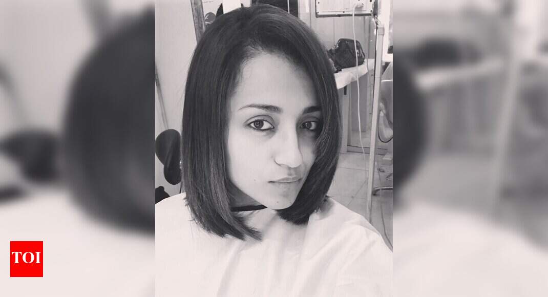 Trisha's new hair style for Rajinikanth's film | Tamil Movie News ...