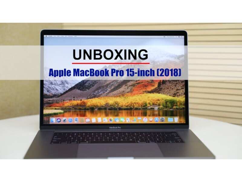 Apple MacBook Pro 15-inch (2018): Unboxing and first look | Gadgets Now