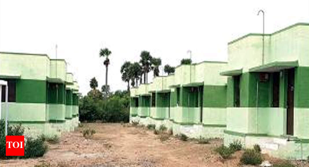 ‘Smart Colony’ for Irulas abandoned for over a year | Chennai News ...