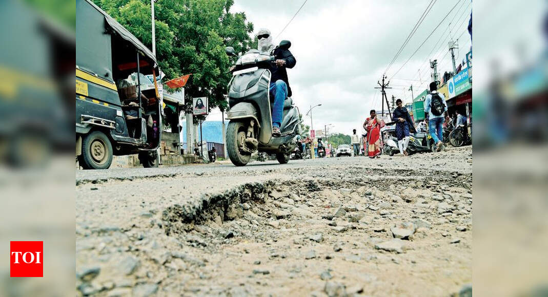 Poor condition of roads causing vehicle, health damage | Nagpur News ...