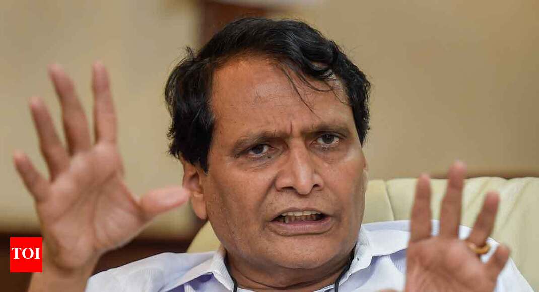suresh prabhu: Crunch time for India at meet on mega free-trade ...