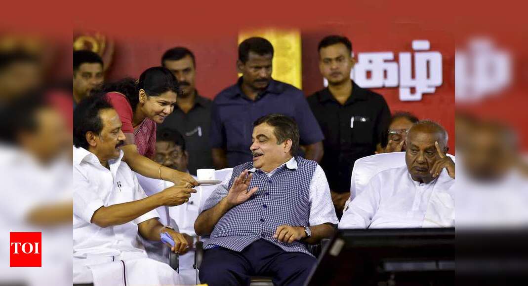 DMK event turns into opposition’s BJP-bashing party | India News ...