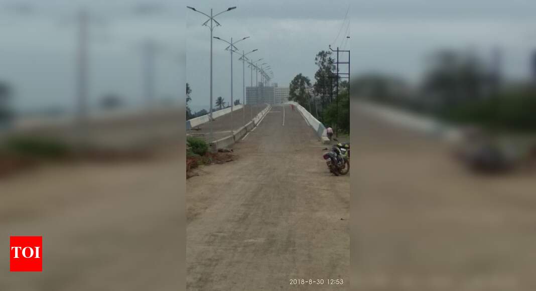 bridge built after years, but awaits inaugration - Times of India