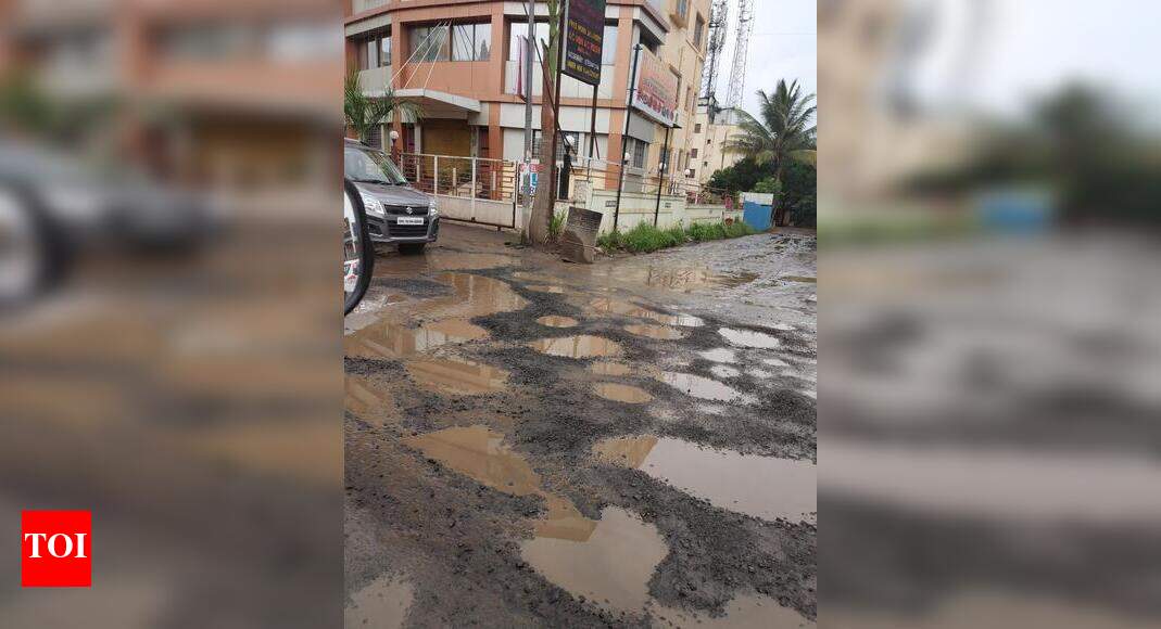 Patholes or Road of Pathholes - Times of India