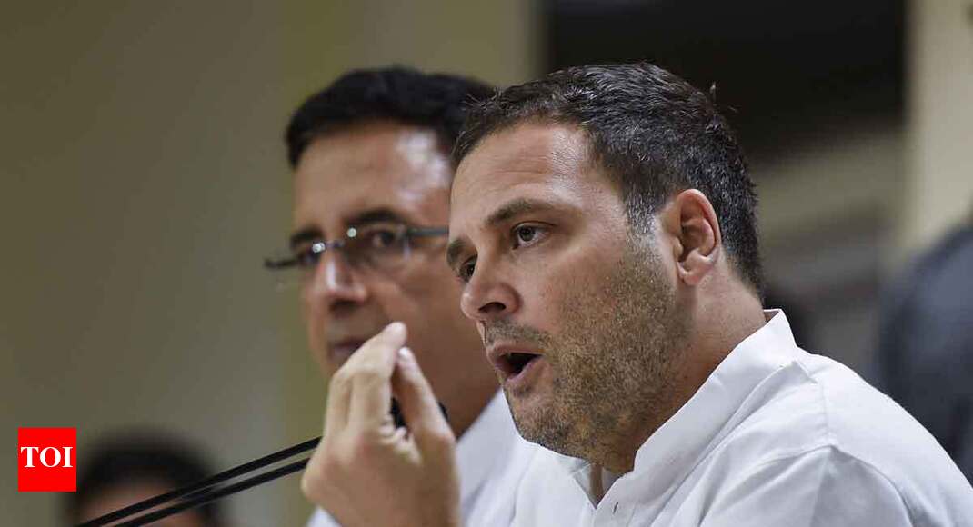 Rahul Gandhi: Rafale deal smacks of ‘global graft’, alleges Rahul ...