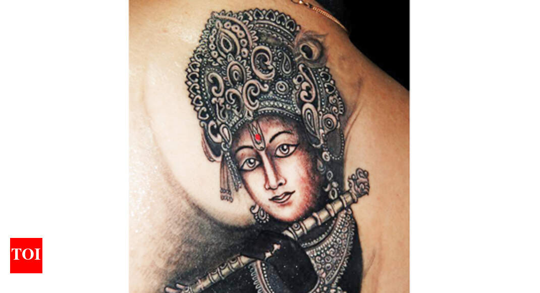 Krishna’s flute, feather a hit among Delhi’s tattoo lovers | Delhi News ...