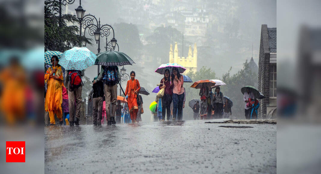 Monsoon Rains Trigger Landslides In Himachal Again Shimla News Times Of India