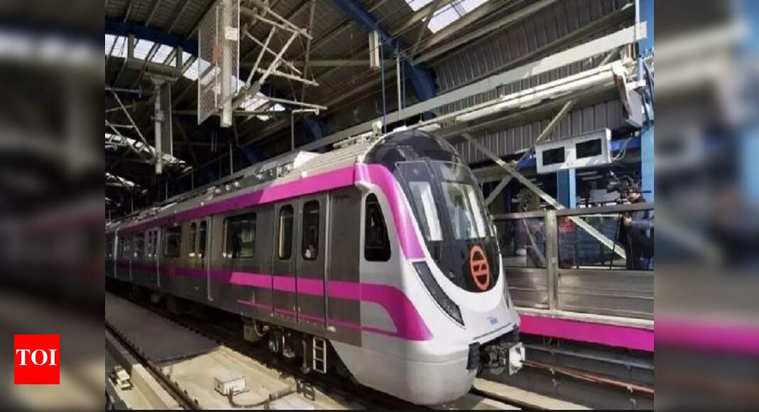 Technical snag in train on Delhi Metro's Magenta Line, sent to depot ...