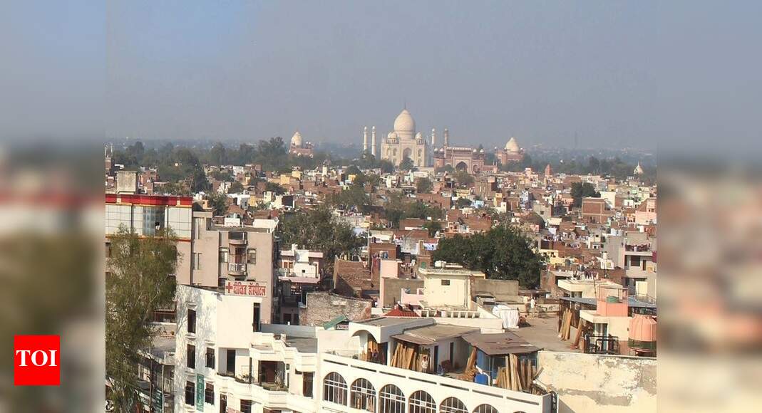 Old city building will be painted in one colour | Agra News - Times of ...