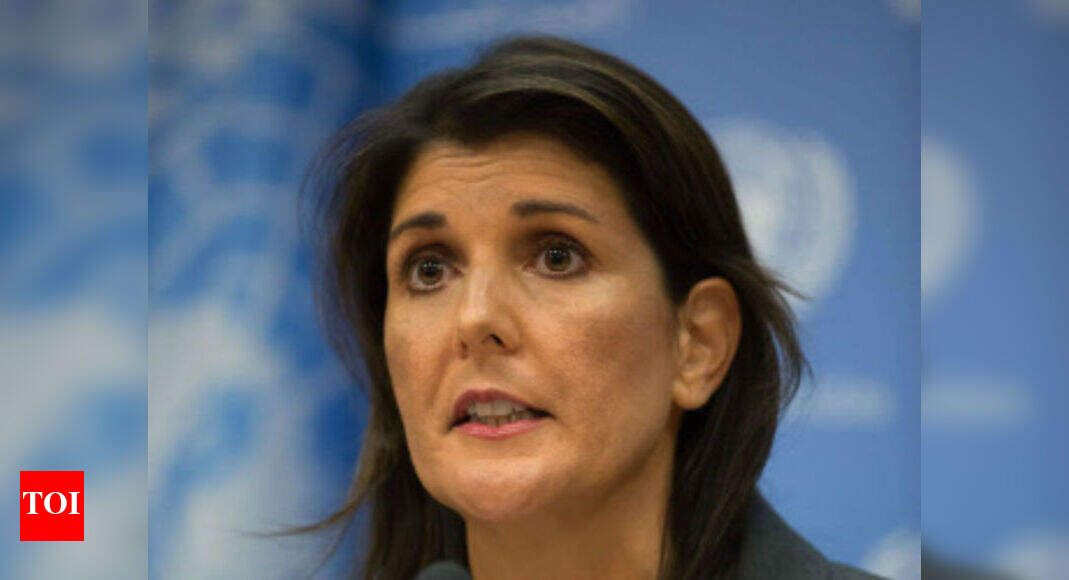 Trump Plans To Hold Unsc Meeting On Iran Later This Month Haley