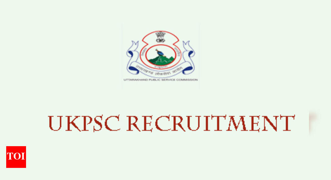 UKPSC Recruitment 2018: Apply for 931 lecturer posts online - Times of ...
