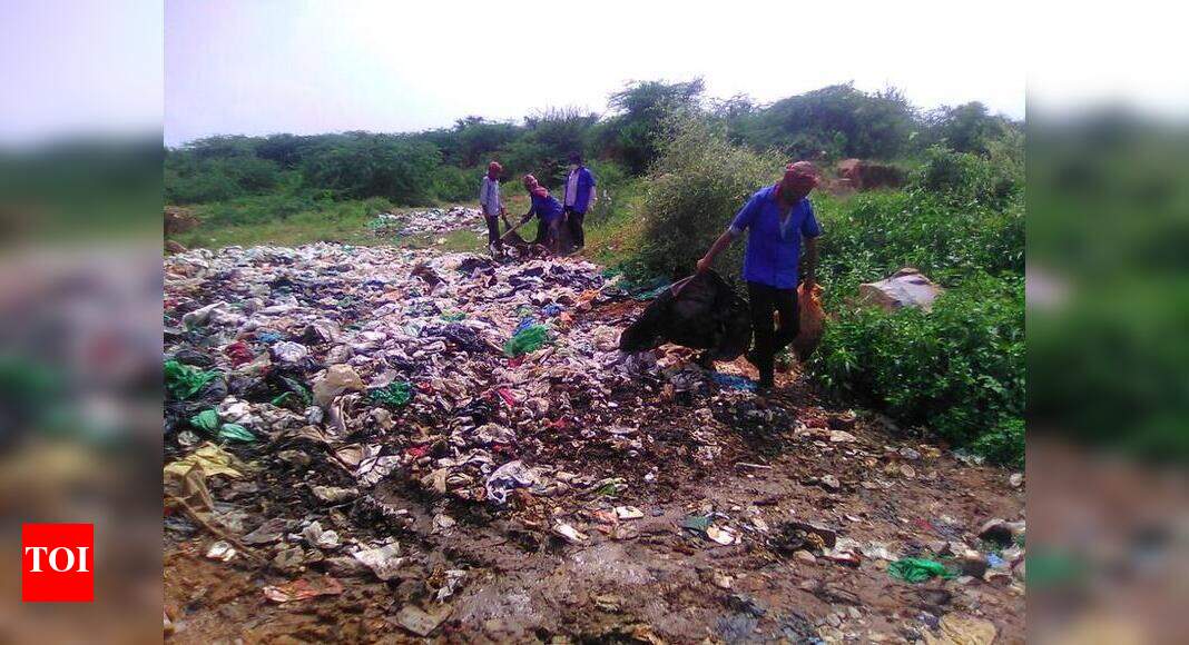 MCG clears illegally dumped garbage from Aravalis after a month ...