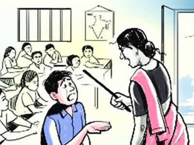Teacher Fractured Student Hand: Teacher beats Class V boy, leaves him ...
