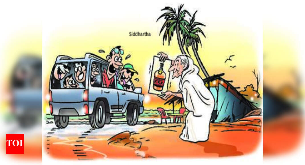 Ubhrat Beach: Ubhrat beach is another watering hole for Bacchus | Surat ...