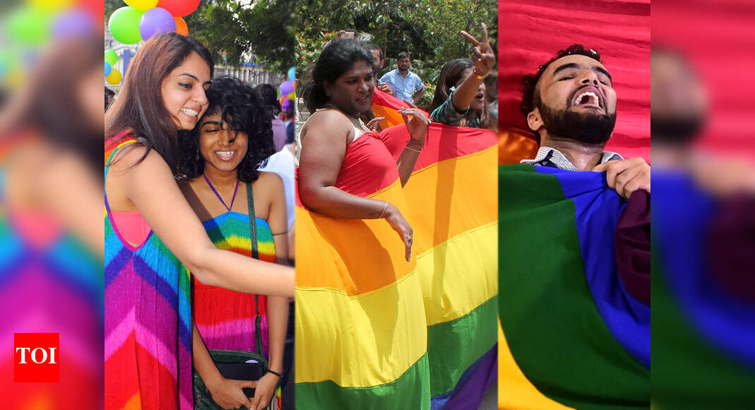 Section 377: Rainbow flags come out of closet to celebrate SC verdict ...