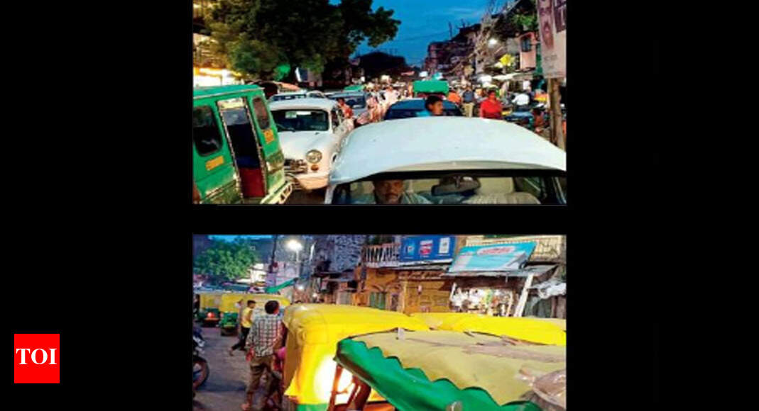 Traffic Jam: Lucknow: No rain, but traffic troubles continue to haunt ...