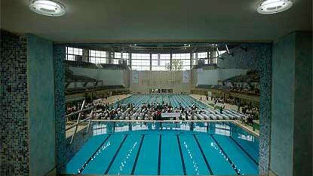 SP Mukherjee Swimming Pool inauguration | The Times of India