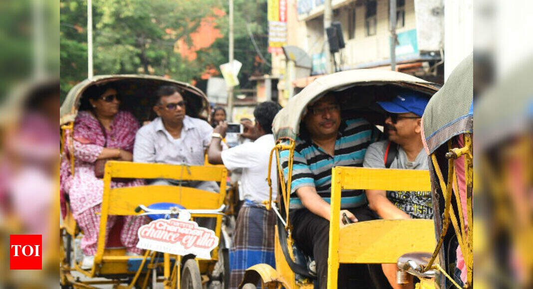 Cycle rickshaws take you on a heritage ride to George Town - Times of India