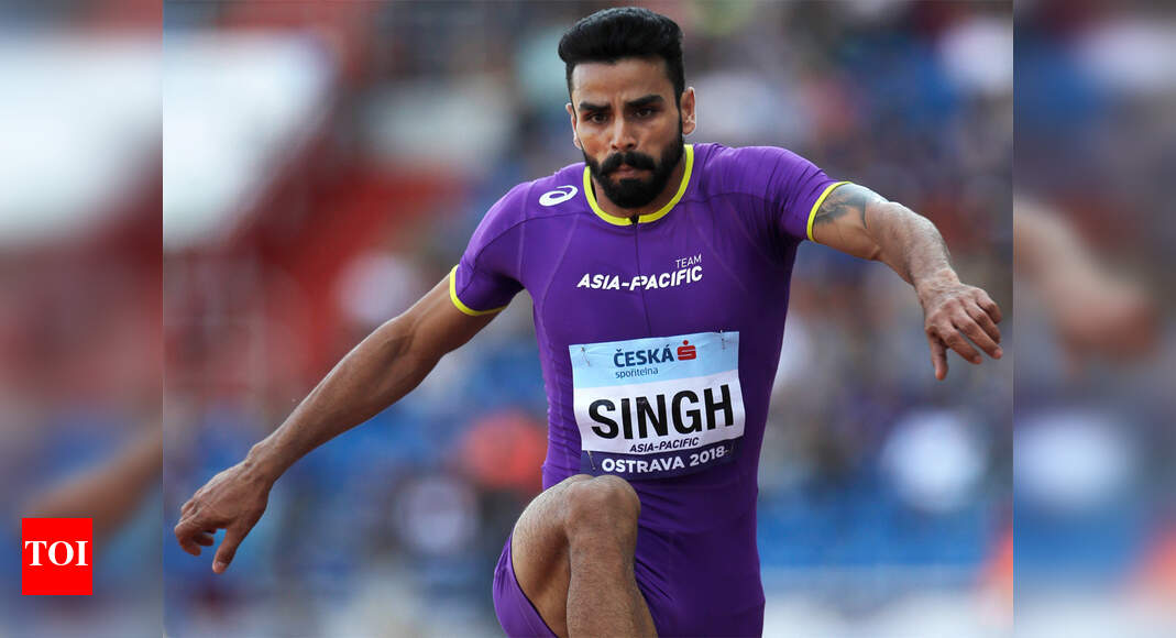 Arpinder Singh: Triple jumper Arpinder becomes first Indian to win ...