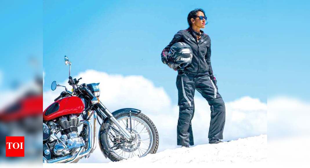 Over 28,000 km across 10 countries on one bike, this bikerni is on an ...