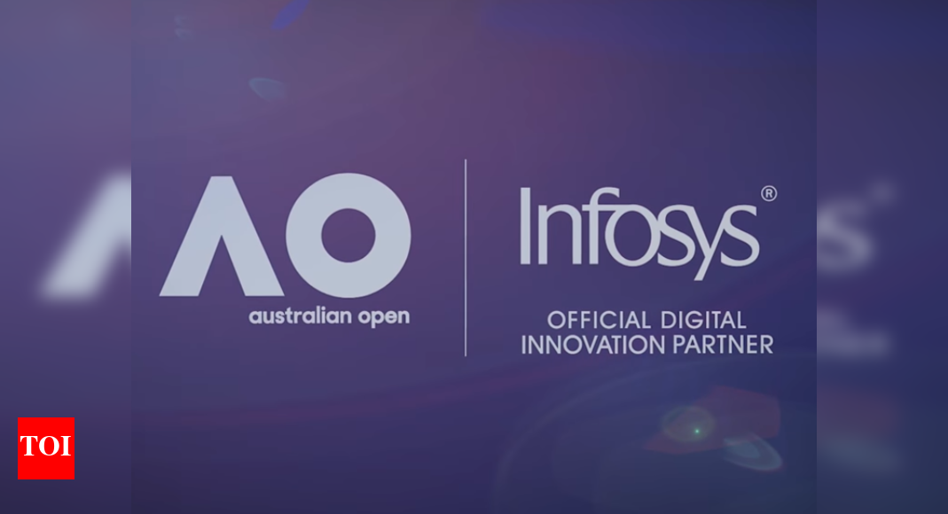 Australian Open reimagines tennis experience with Infosys - Times of India