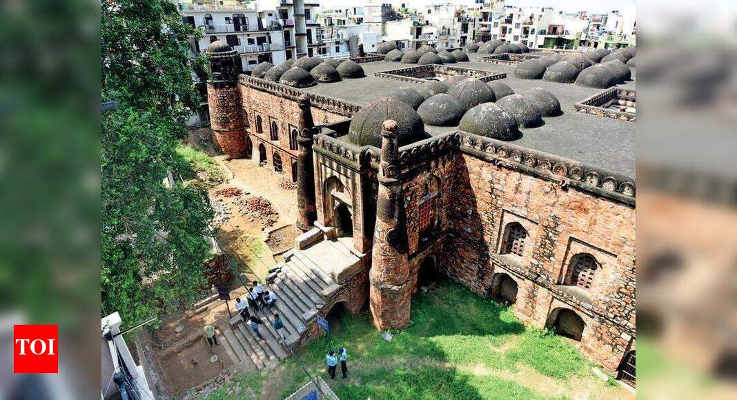 254 coins out, ASI to dig deep at Khirki Masjid | Delhi News - Times of ...