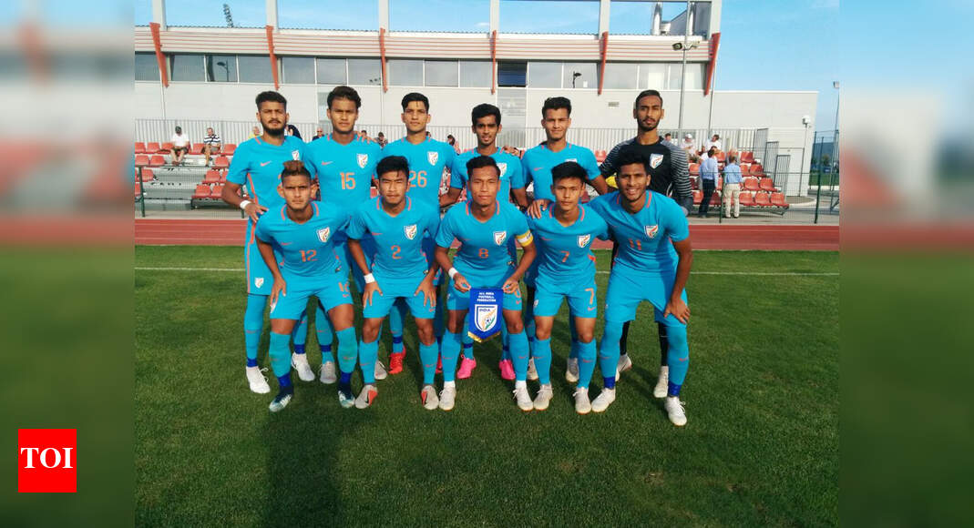 India U-19 football team suffers 0-2 loss against Serbia U-19 ...