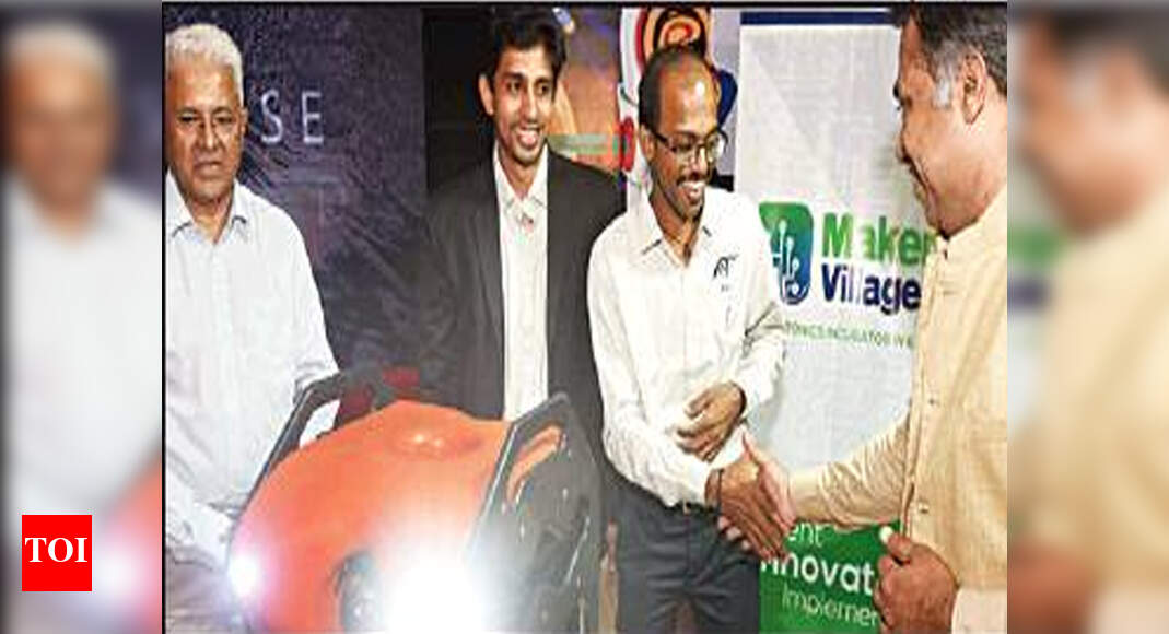Robotic drone handed over to NPOL | Kochi News - Times of India