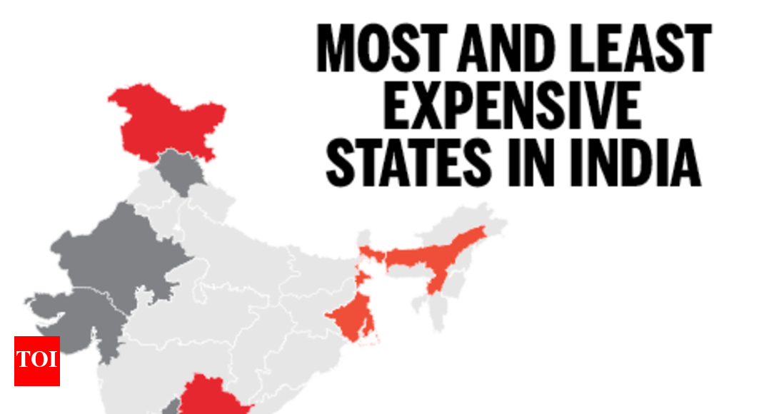 Inflation: States with the highest and lowest prices - Times of India
