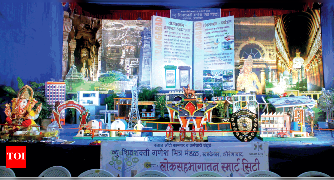 Aurangabad’s creative welcome to Bappa | Events Movie News - Times of India