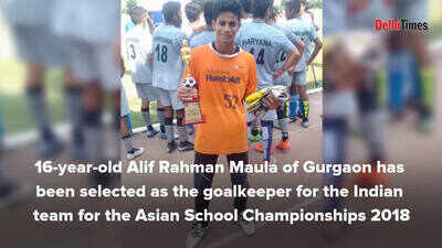 Gurgaon teen makes it to Indian schools football team | Off the field ...