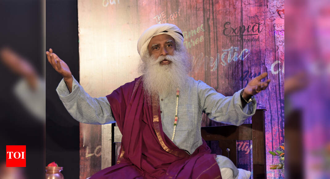 Come to terms with failure in big life canvas: Sadhguru | Hyderabad ...