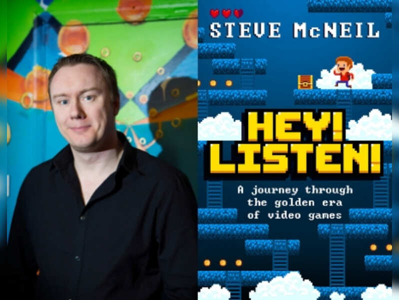 Steve McNeil writes book on video game history - Times of India
