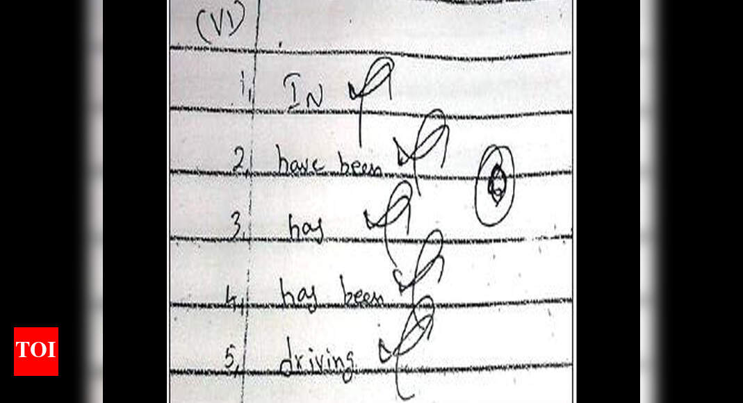 Tamil Nadu: Overwritten railway exam paper raises stink | Chennai News ...