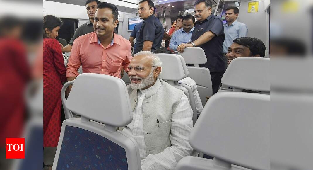 PM Modi takes Metro ride in Delhi | Delhi News - Times of India